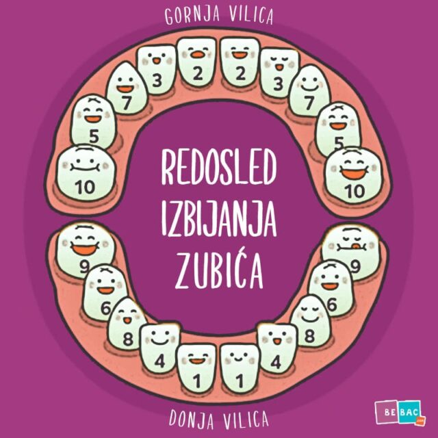 Kada niču mlečni zubi? – MEDENTINA DIGITAL